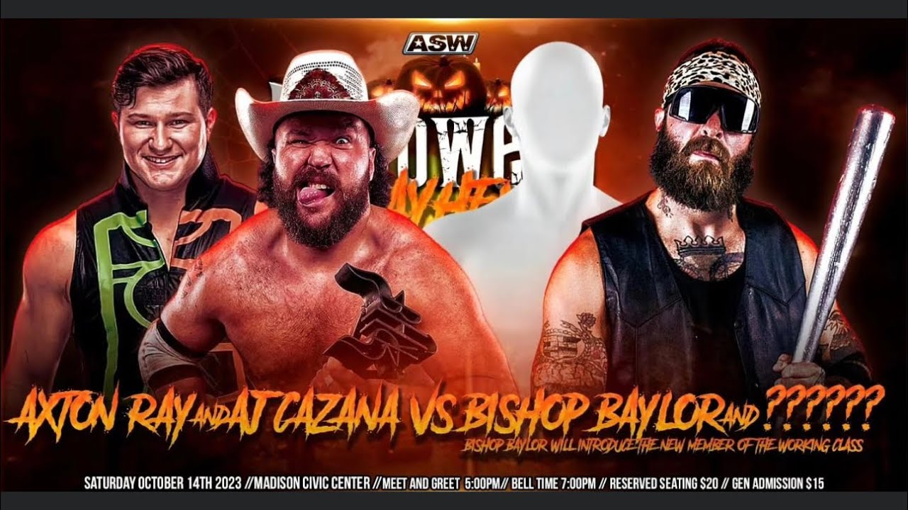 Axton Ray and AJ Cazana vs Bishop Baylor and Shane Kryzak. ASW 10/14 ...
