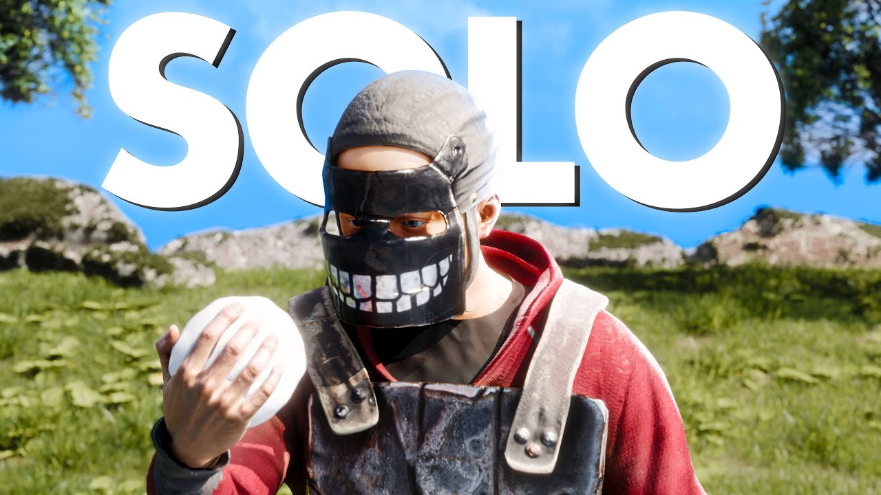 SOLO VETERAN HELPS A NEW PLAYER SNOWBALL - RUST - YouTube