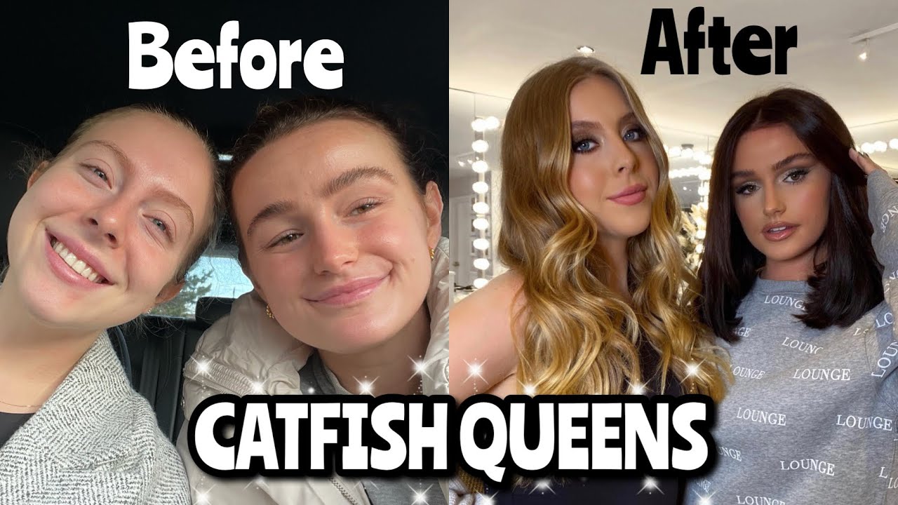 24 HOUR EXTREME GLOW UP...HOW TO CATFISH YOUR WAY TO 2021 | Syd and Ell ...