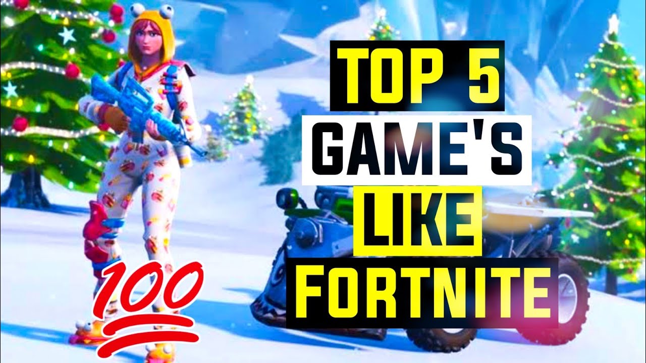 Top 5 battle royale games like fortnite 2021 - YouTube