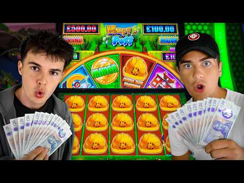 We Gambled £500 On Huff N’ Puff! (MAX BETS)