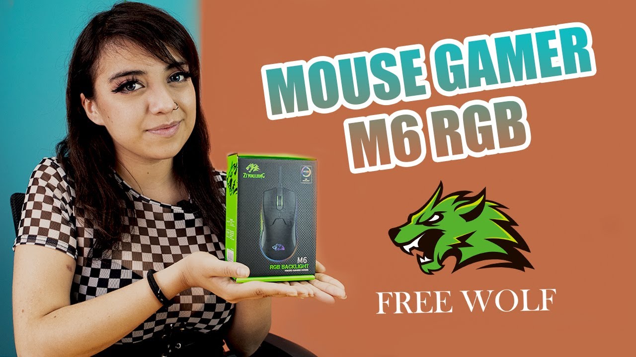 Free Wolf M6 RGB Backlight Mouse Gamer con luces Super Económico ...
