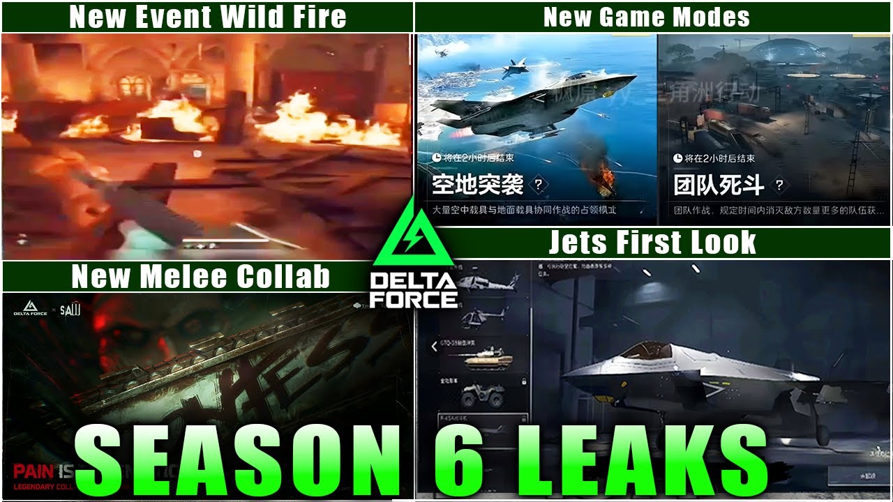 Delta Force Season 6 Leaks: Wild Fire Event, F45A Jet first Look, Fault ...