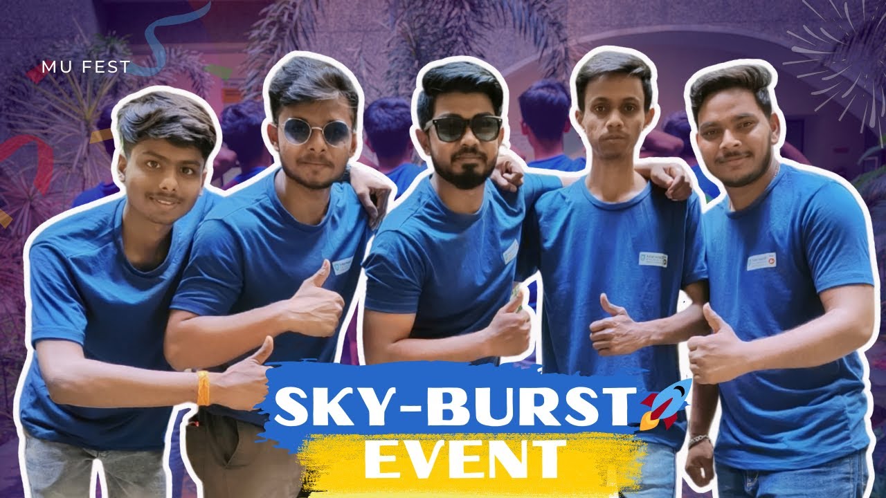 MU Fest 2024 | Sky-Burst Event 🚀 | Bihari Style Commentary - YouTube