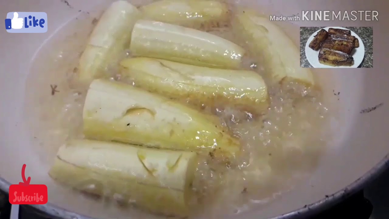 Fried Plantain BANANAS | PRITONG SAGING - YouTube