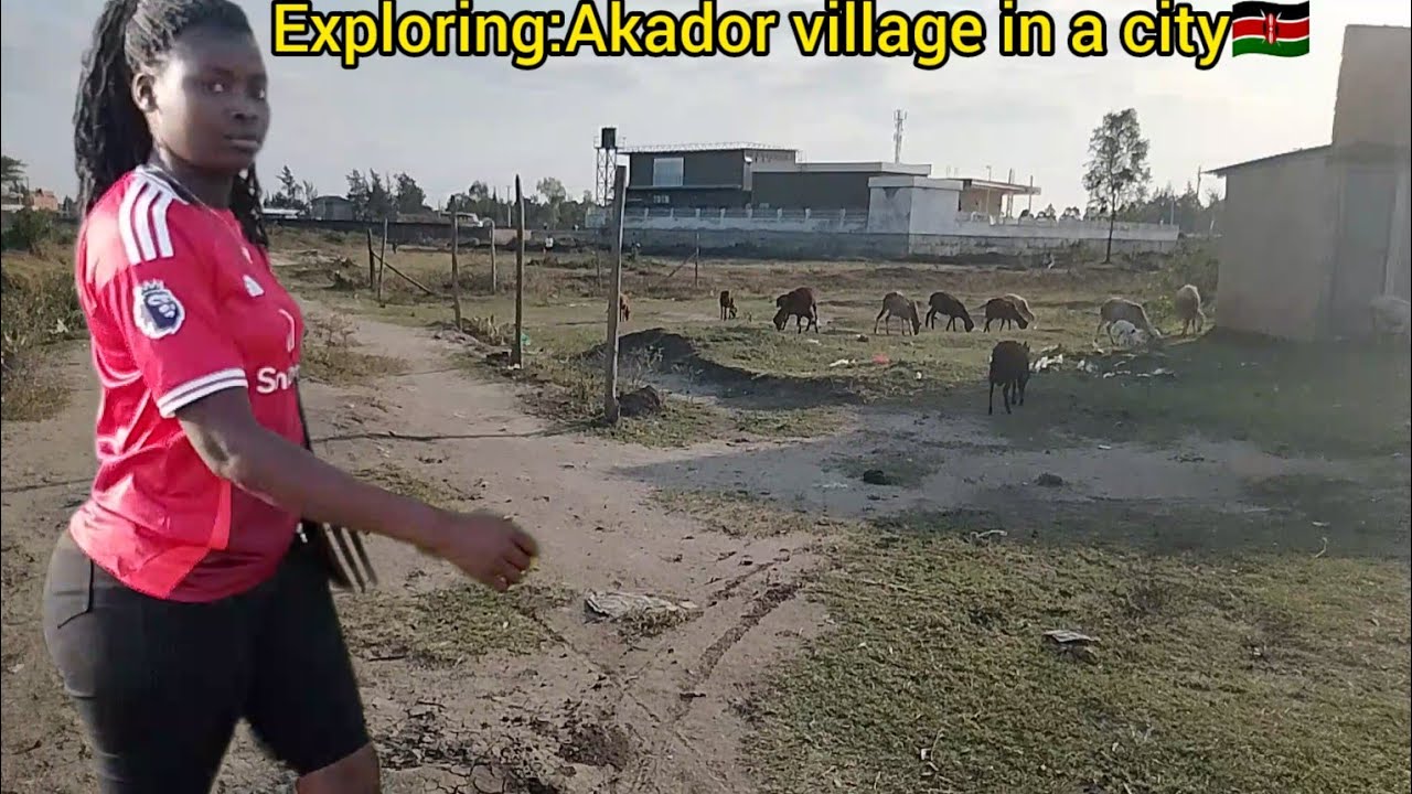 Exploring:Akado Dry Village In A City//at Kisumu city,African Village ...