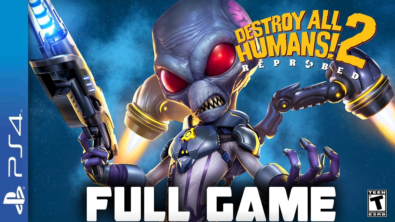 DESTROY ALL HUMANS 2 REMAKE - Full PS4 Gameplay Walkthrough | FULL GAME ...