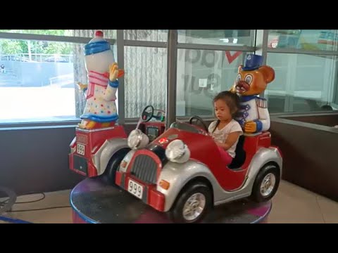 Falgas Bully Car Kiddie Ride Coin Operated - YouTube