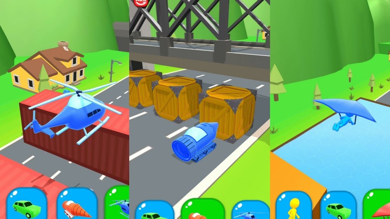 Shape Shifting video game android phone gameplay An gaming 3d # ...