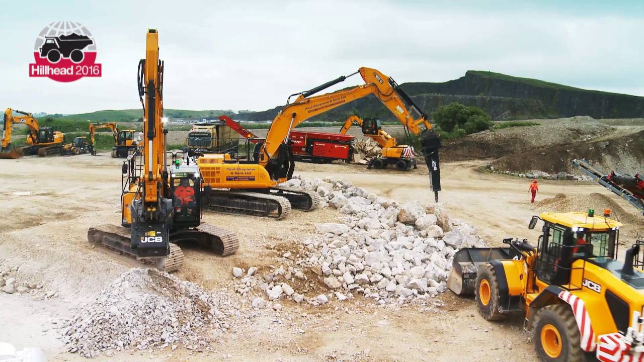 JCB working demo at Hillhead - YouTube