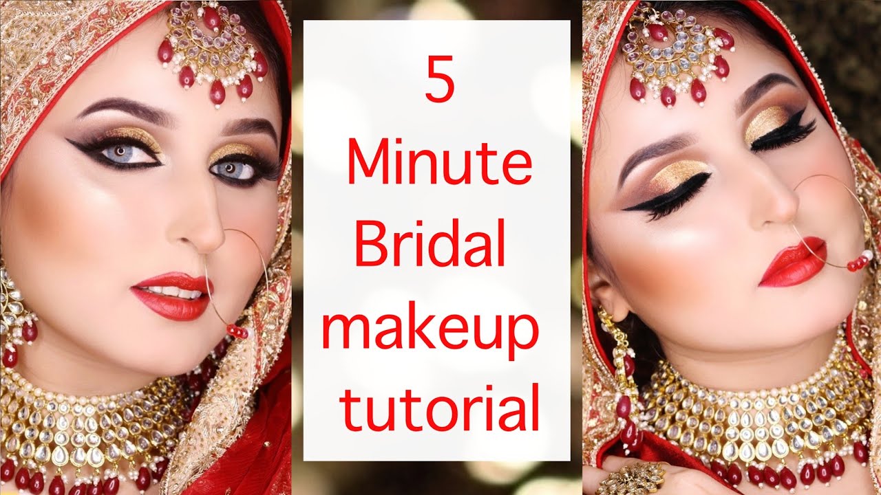 Wedding Makeup Tutorial I Bridal makeup I Baraat Makeup #weddingmakeup ...