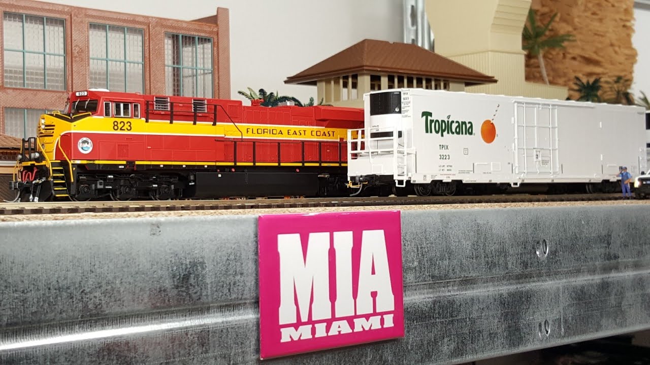 Florida Tropical Express - Atlas / BLMA 64' Trinity Reefers Tropicana ...