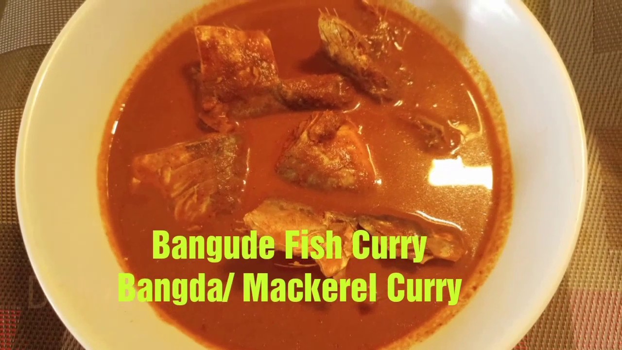 Bangude Fish Curry/ Bangda/ Mackerel Curry/ Costal Style - YouTube