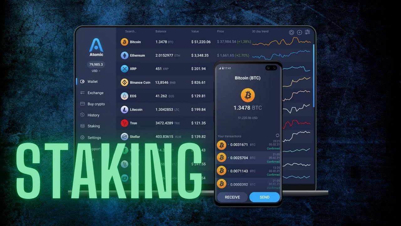 Atomic Wallet - Staking - YouTube