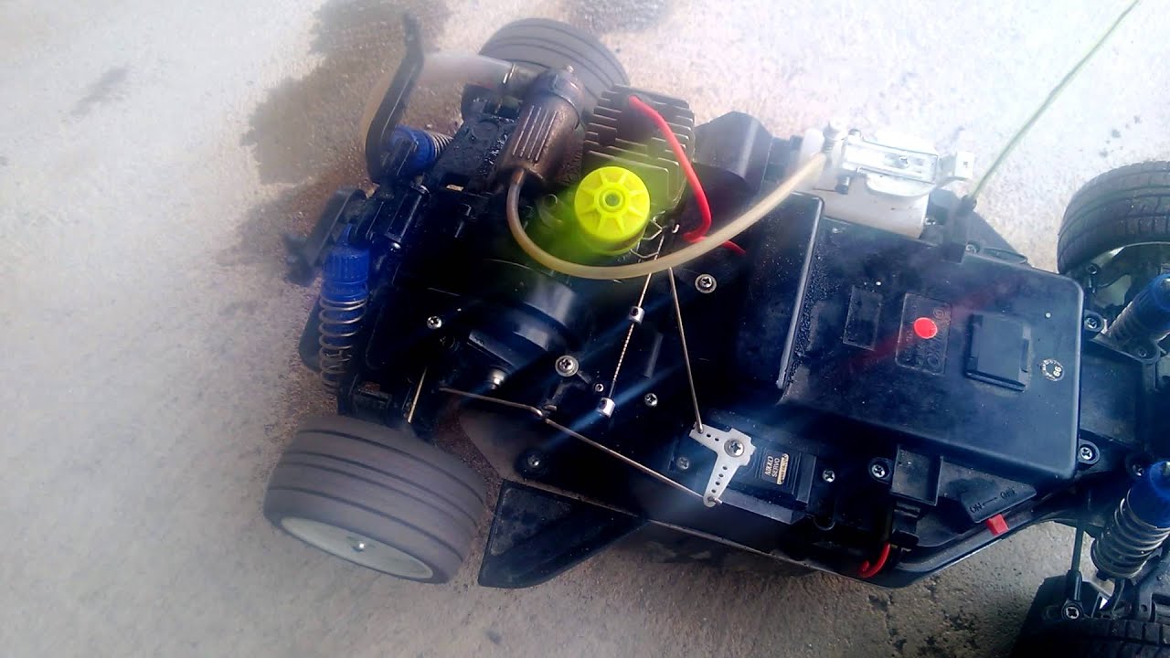 TUTO 003 NIKKO THERMIQUE 1/8 GP15 NITRO ESSAI - YouTube