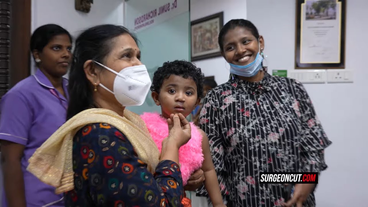 Happy Mother for her baby Surgery Cleft lip Revision - Complete Surgery ...