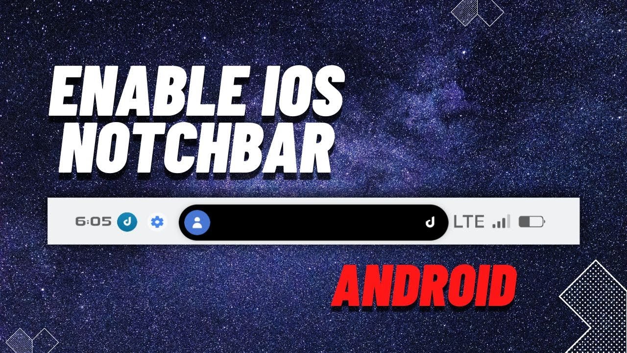 How to get IoS Notch Any Android Device || Customization - YouTube