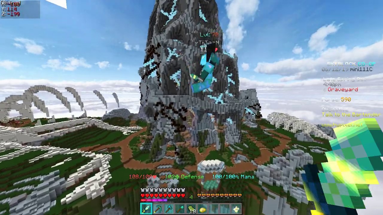 HYPIXEL SKYBLOCK EP 2 - GUILD COOP RPG CON GLI ISCRITTI - YouTube