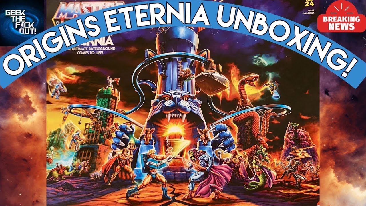 Eternia Playset Unboxing! Geeking out about Masters of the Universe ...