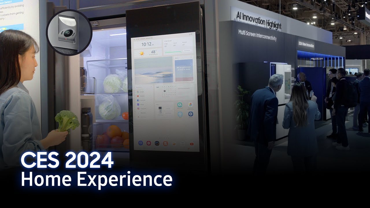 [CES 2024] AI 가전의 신박한 진화 | Home Experience Zone - YouTube