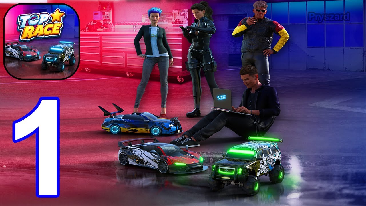 Top Race! - Super Car Battle - Gameplay Walkthrough Part 1 Tutorial ...