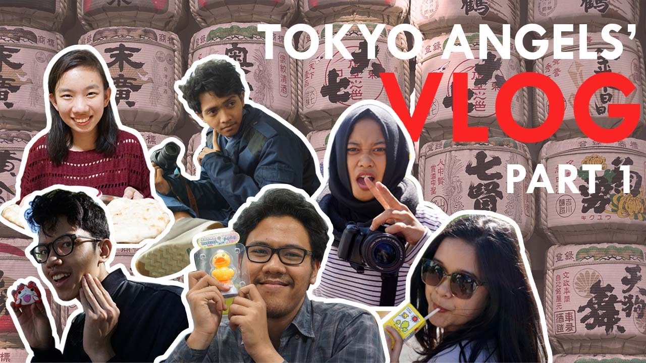Project + Travel Vlog - Tokyo Angels Part 1 (Indonesian) - YouTube