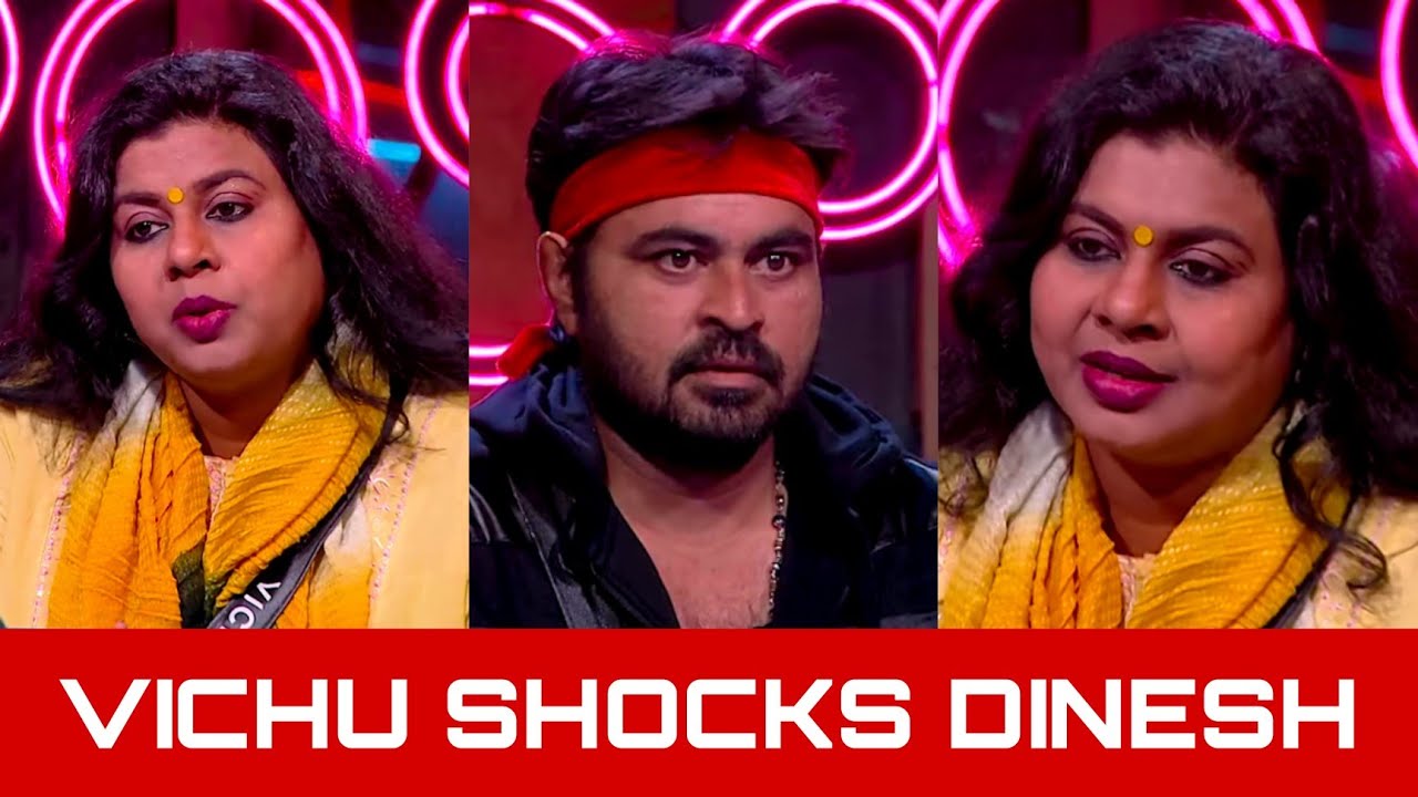 Vichu Shocks Dinesh | Bigg Boss Tamil Season 7 Review - YouTube