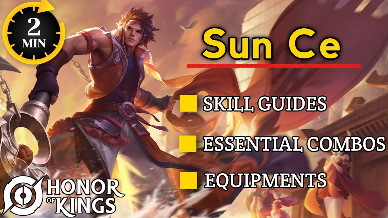 Quick Sun Ce Guide and Tutorial: Skills, Combos and Equipment | Honor ...
