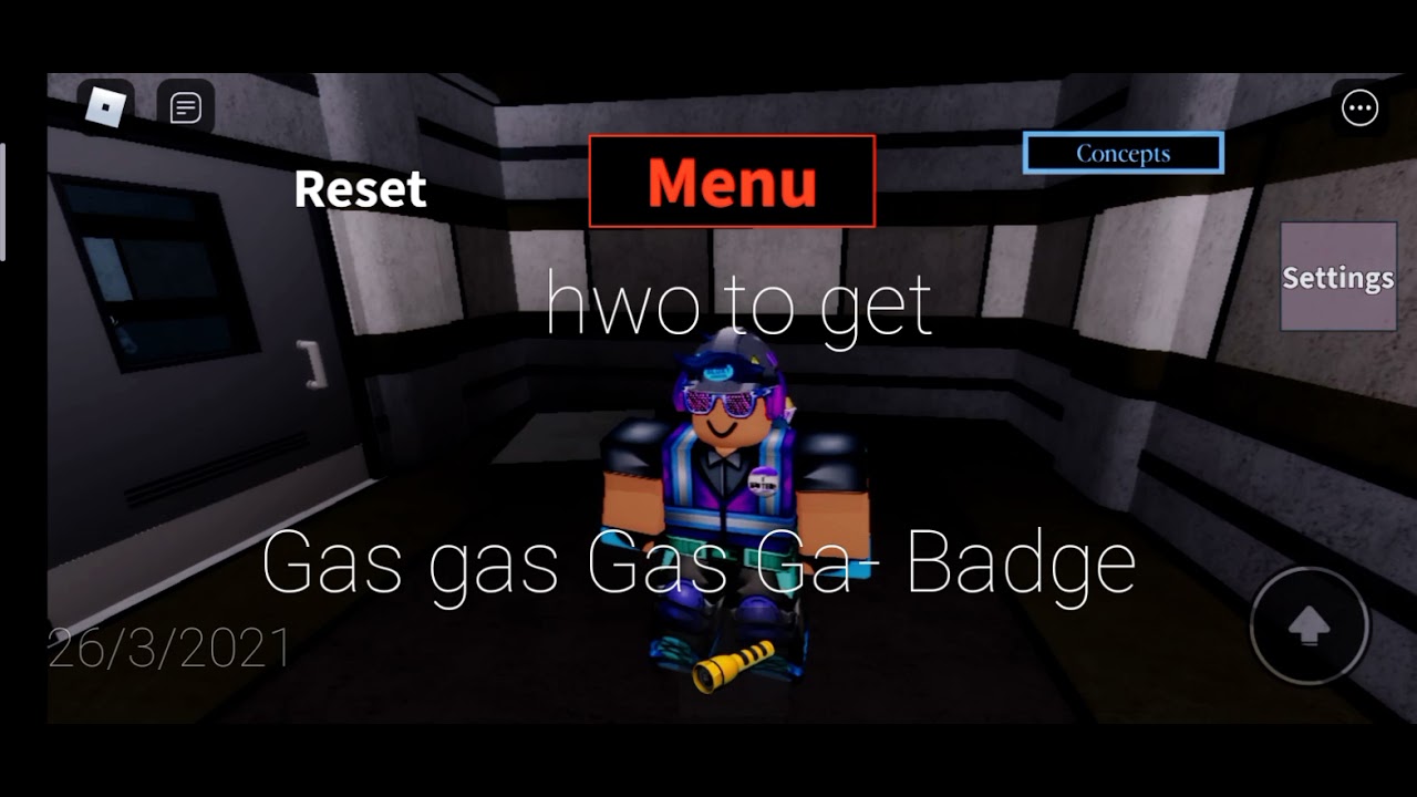 how to get gas gas gas ga- badge - YouTube