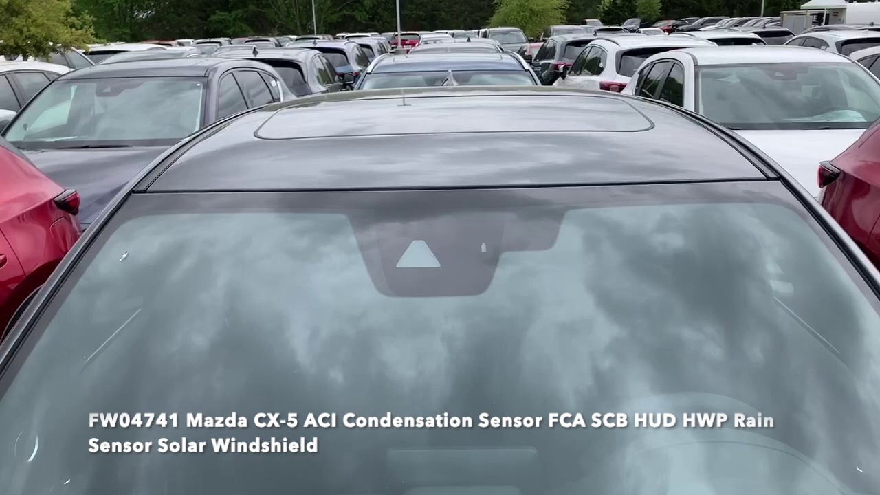 FW04741 Mazda CX 5 ACI Condensation Sensor FCA SCB HUD HWP Rain Sensor ...