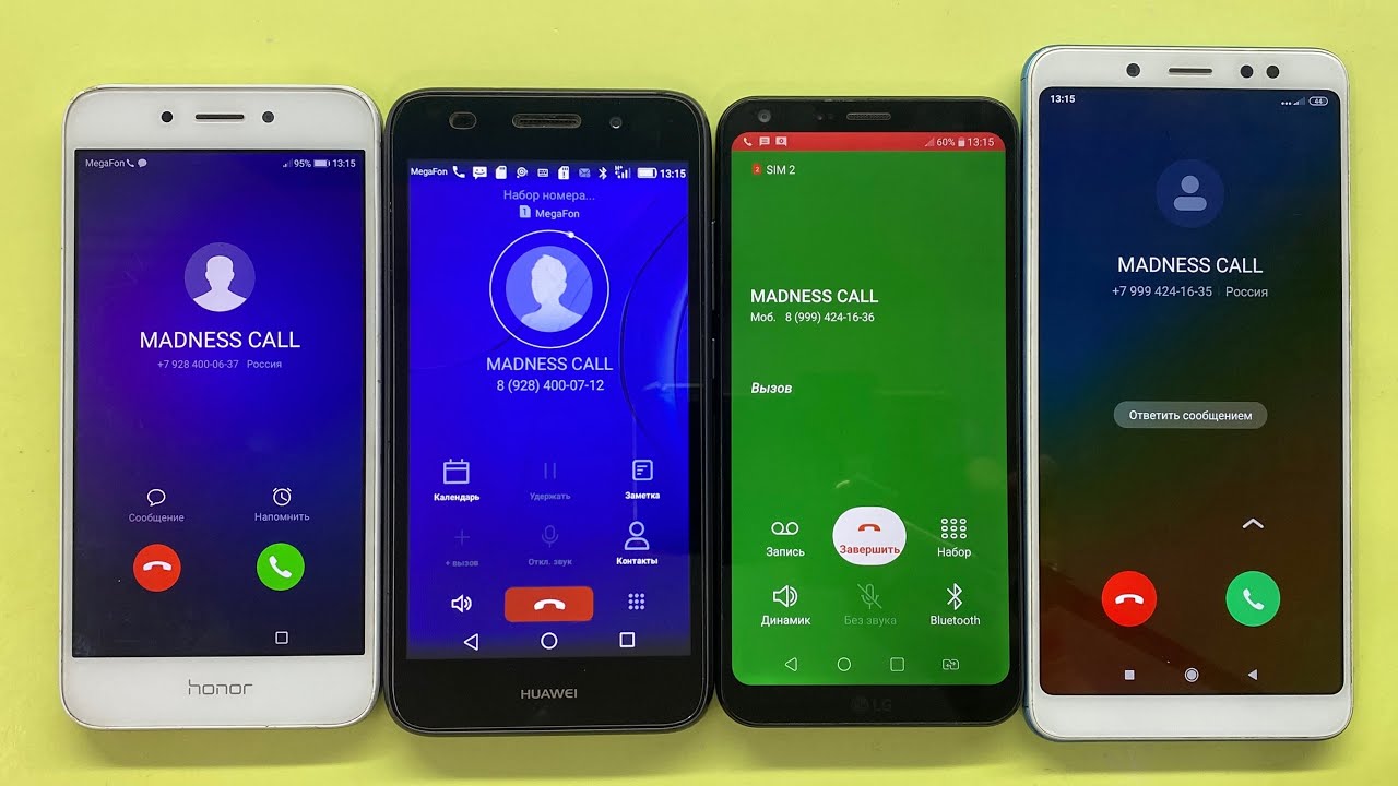 Xiaomi Redmi Note 5 Vs Honor 6A Incoming Call / Outgoing HUAWEI Y3 2017 ...