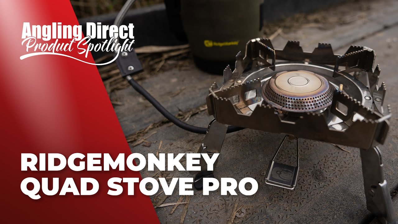 Ridgemonkey Quad Pro Kocher - Karpfenangeln Product Spotlight - YouTube