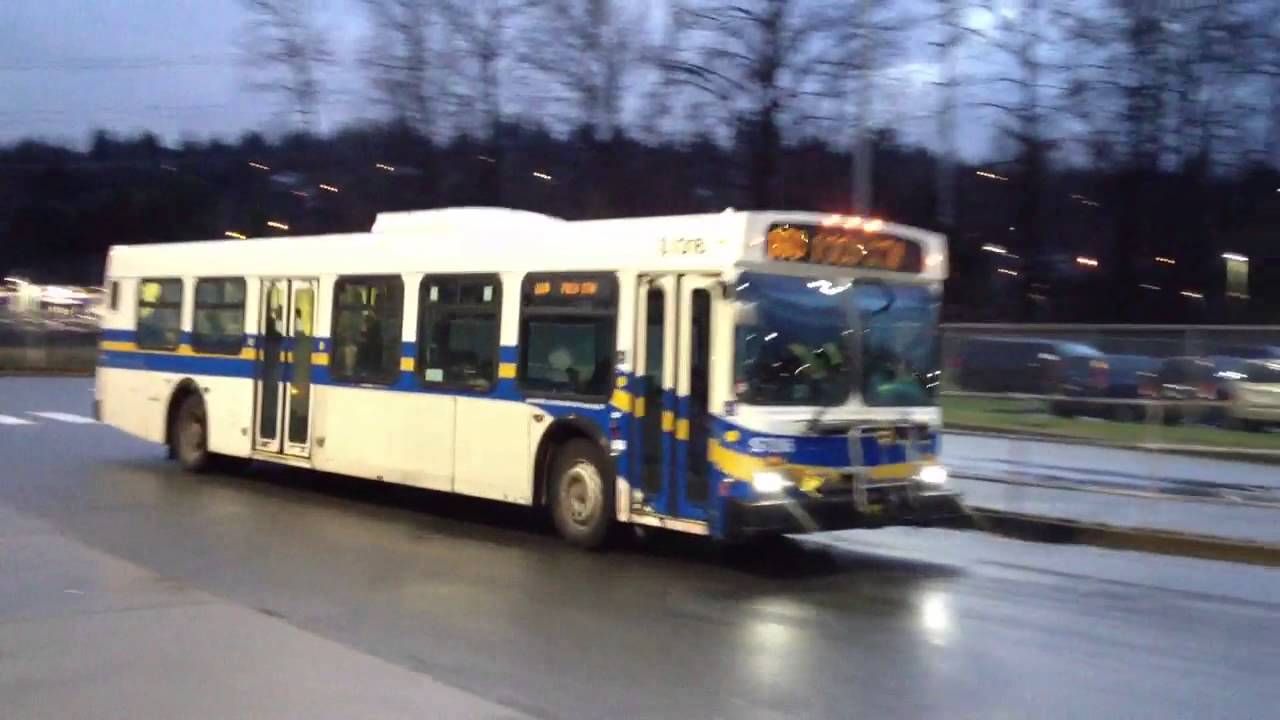 S7316 on route 160 PoCo Station at Coquitlam Station - YouTube