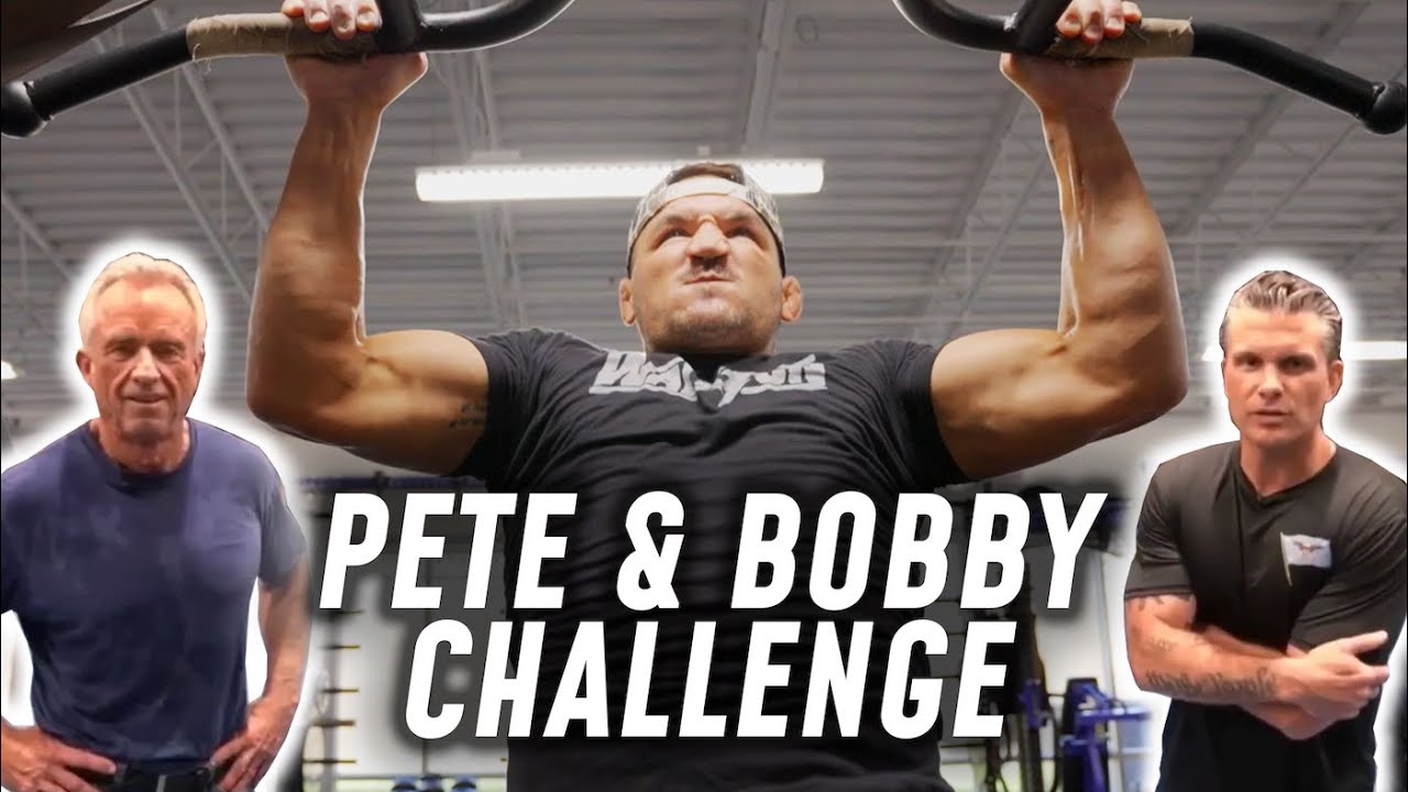 The Pete & Bobby Challenge was TOUGH 100 Push-Ups x 50 Pull-Ups - YouTube