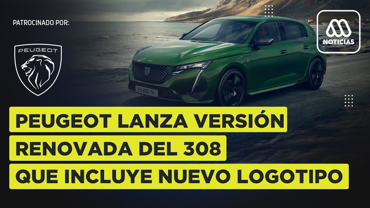 Peugeot lanza versión renovada del modelo 308: Conoce el nuevo logotipo ...