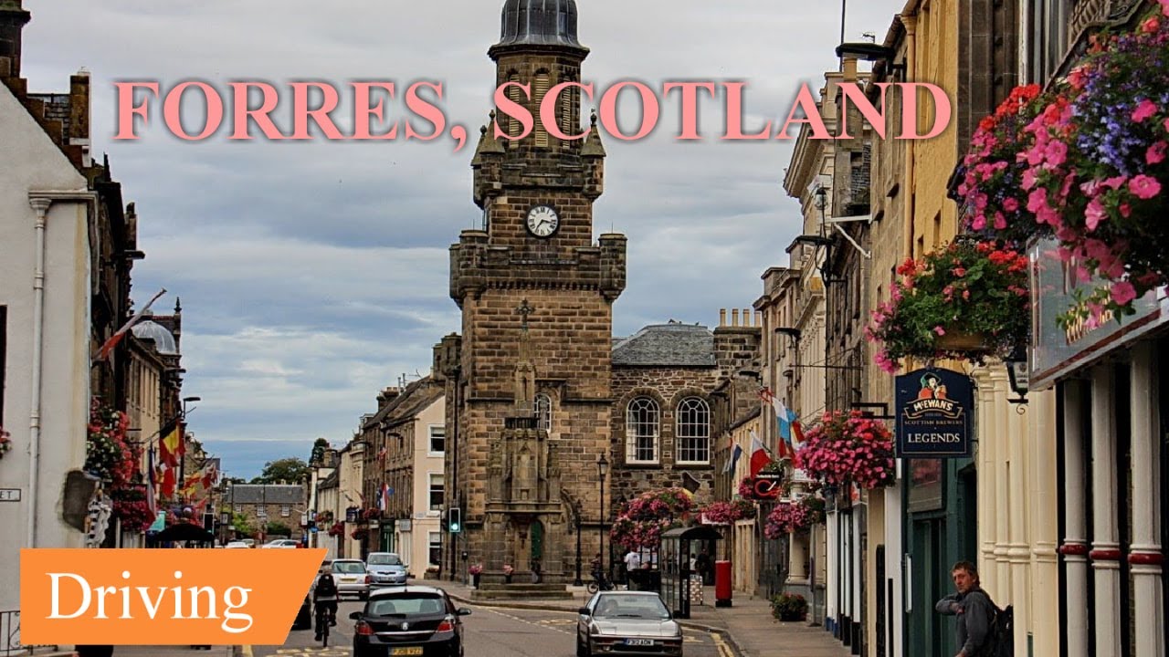 [4K] DRIVING IN FORRES, SCOTLAND - YouTube