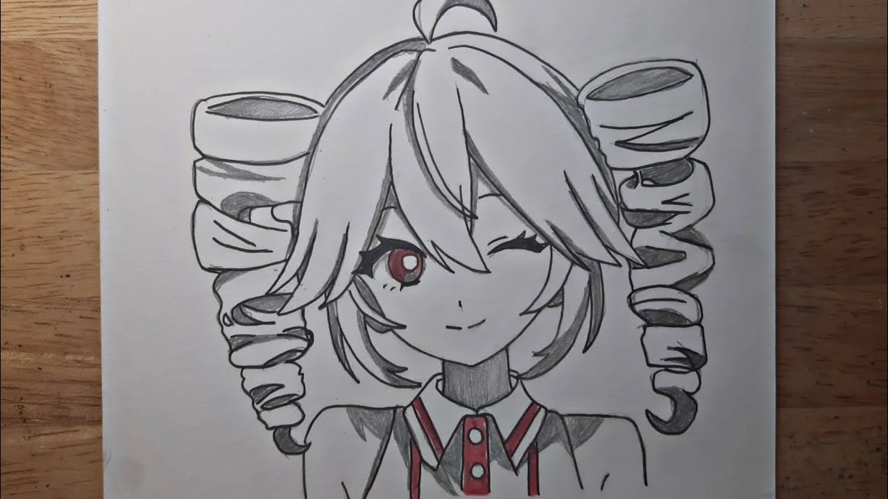 How to Draw Kasane Teto - Easy Anime Drawing Tutorial for Beginners ...