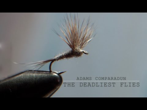 FLY TYING-ADAMS COMPARADUN-THE DEADLIEST FLIES with Chris Walklet - YouTube