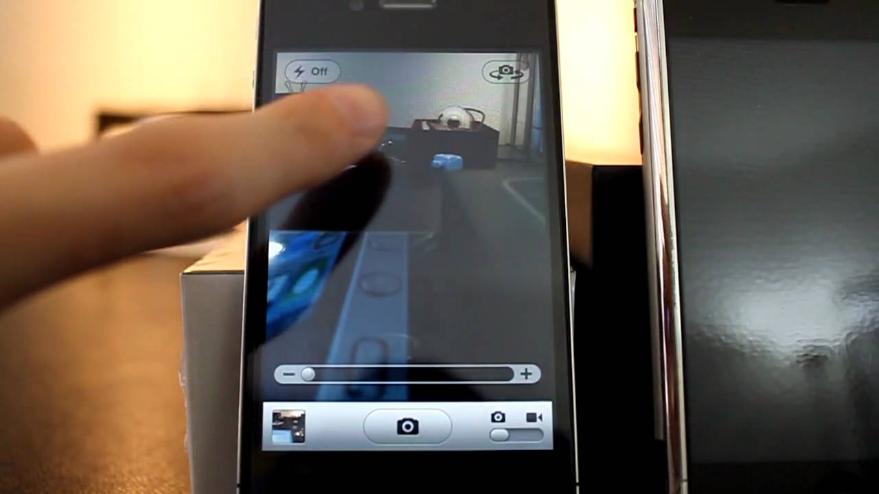 iphone 4 front/back camera functionality test - YouTube