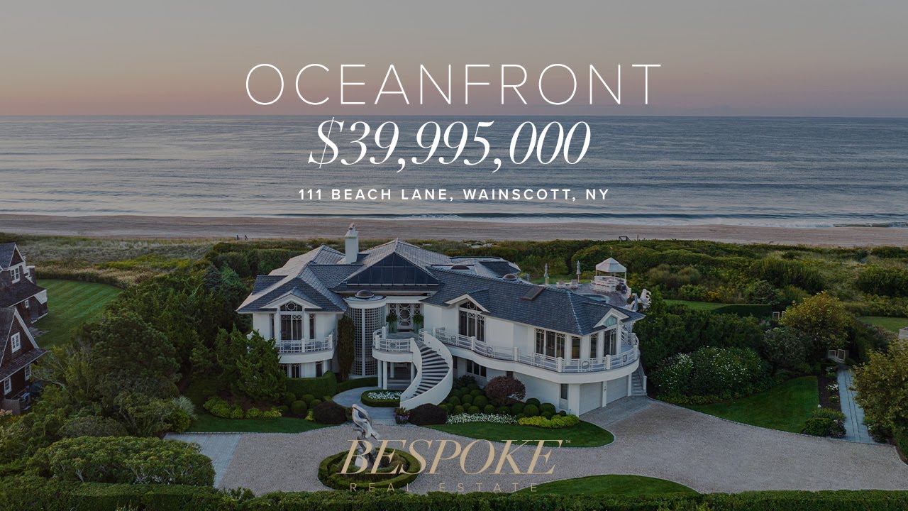 Inside an Expansive Oceanfront Estate in Wainscott (Interview) - YouTube