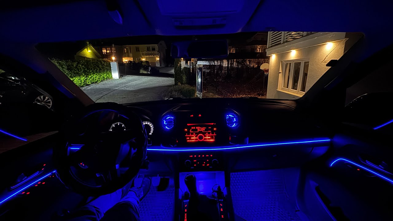 VW Amarok Ambient lights - YouTube