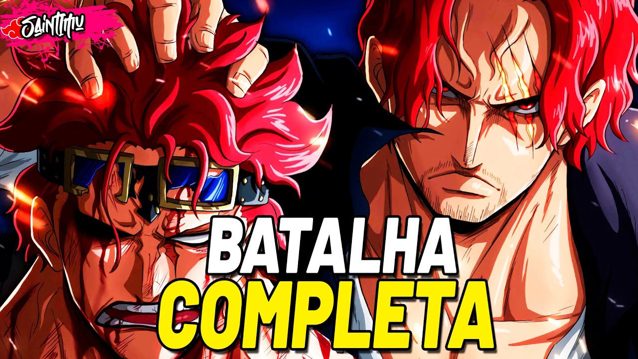 SHANKS VS. EUSTASS KID: BATALHA COMPLETA VEJA COMO FOI | ONE PIECE 1112 ...