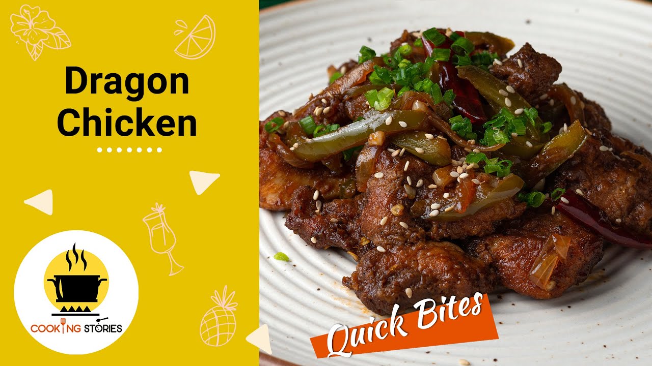 Dragon Chicken 🍗 | Easy Restaurant Style Recipe | Cooking Stories - YouTube