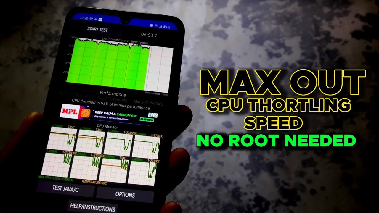 OP !! | Disable Thermal Limit | Max CPU Thortling Speed For Gaming ...