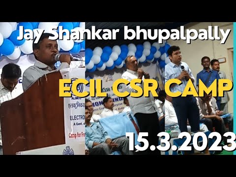jay Shankar bhplply ECIL csr camp 15.3.23(3) - YouTube