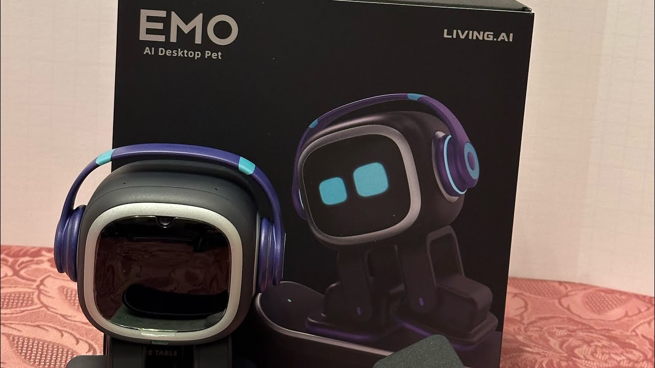 Unboxing Emo AI Robot, smart Desktop Pet and lots Fun 🤩😍😄 - YouTube