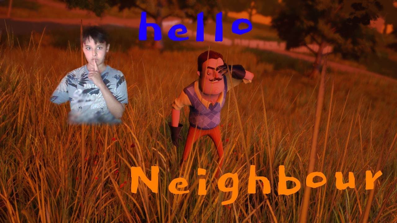 my neighbor is acting weird !/nostalgia video:hello neighbor part 1 ...