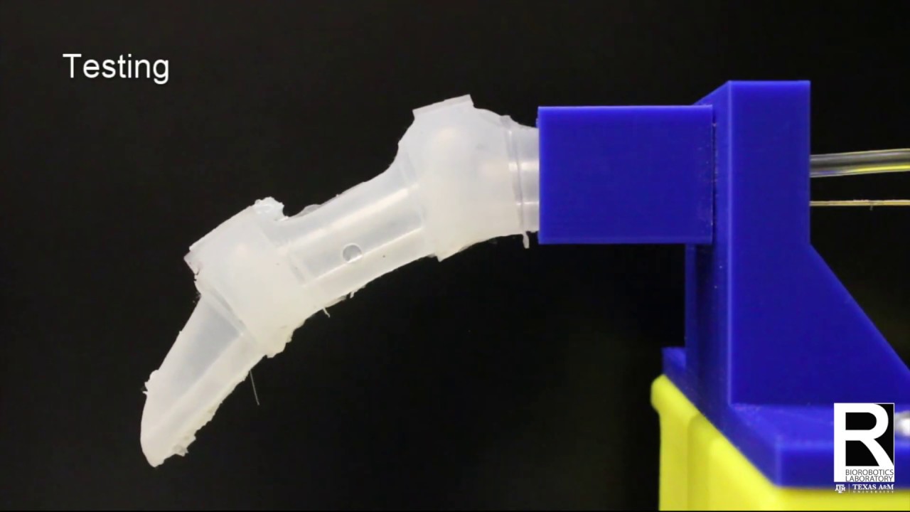 Fabrication of a Soft Composite Finger - YouTube