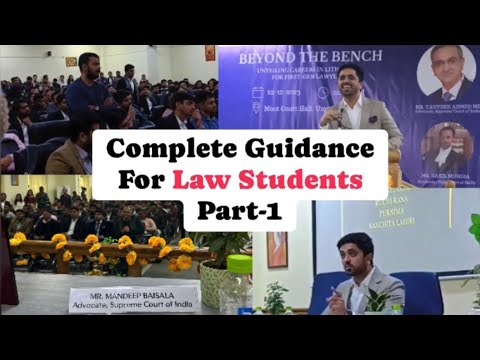 Complete Guidance for Law Students on how to proceed and establish ...