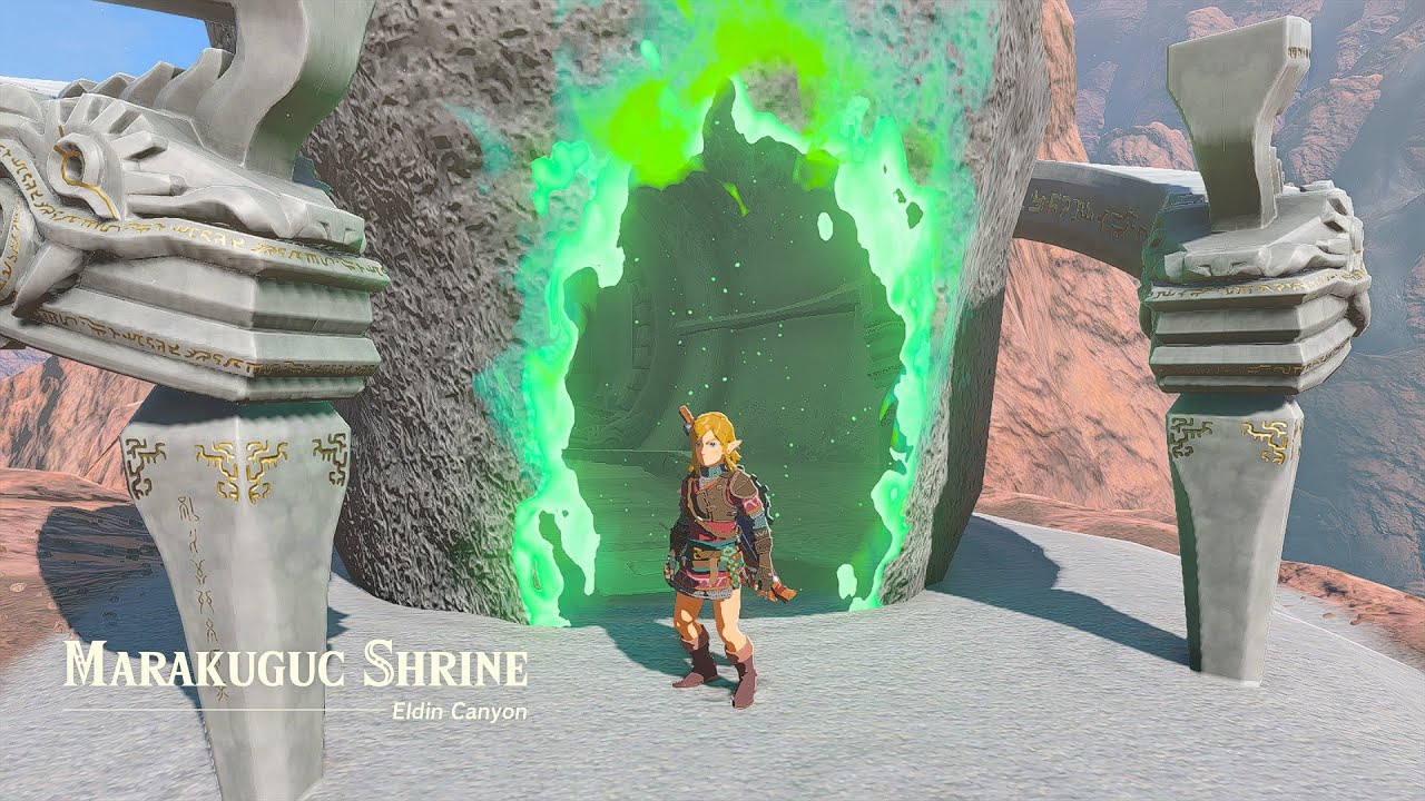 The Legend of Zelda: Tears of the Kingdom - Marakuguc Shrine ...
